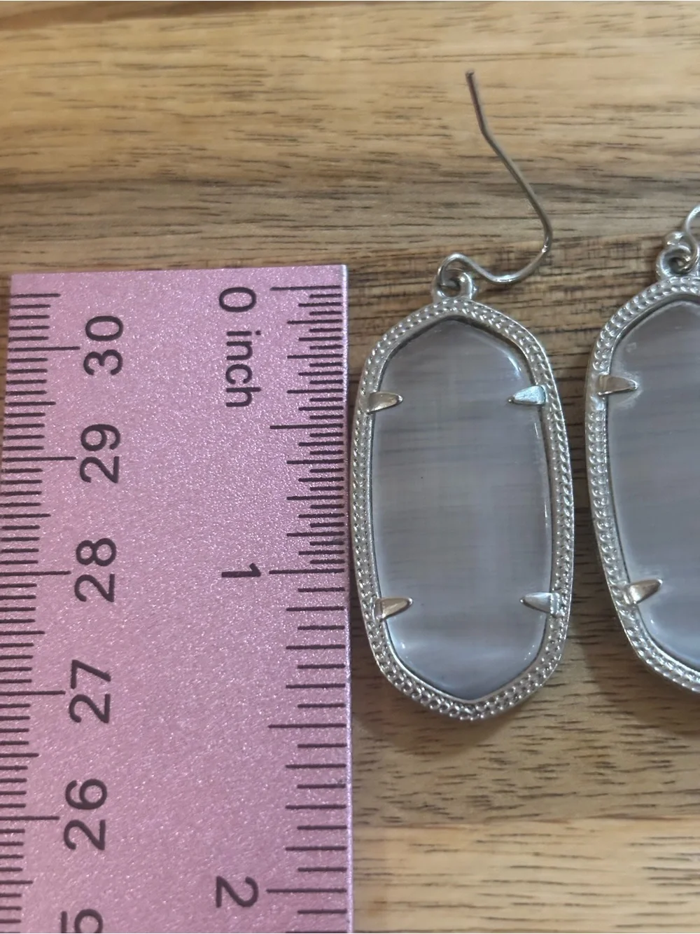 Kendra Scott | Jewelry | Kendra Scott Elle Earrings With Slate Gray ...